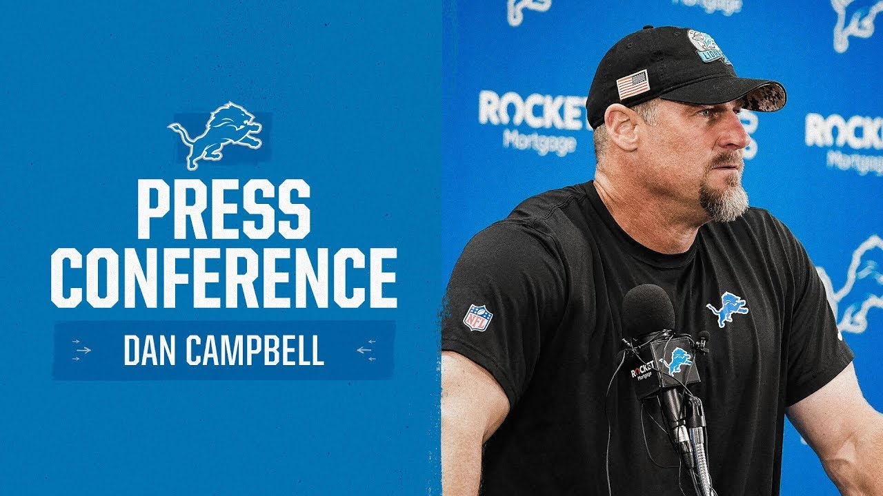 Dan Campbell Press Conference | Dec. 11, 2023 - YouTube