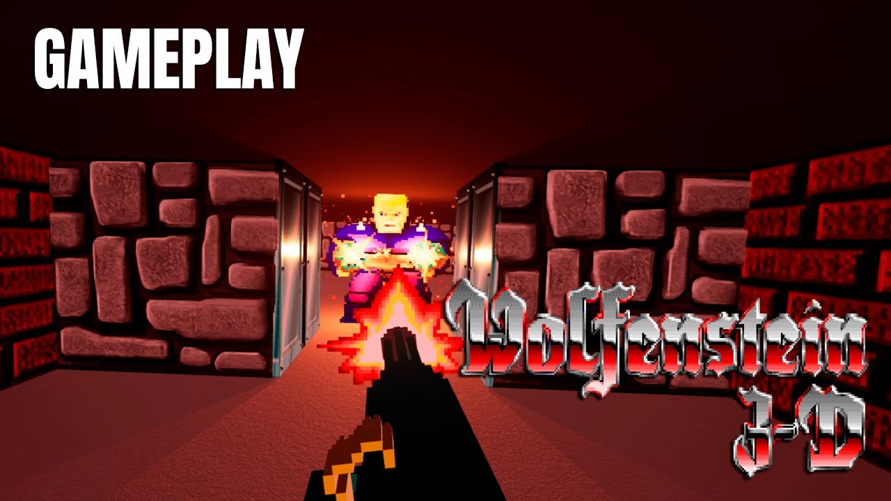 Wolfenstein 3D | MS-DOS Gameplay 4K - YouTube