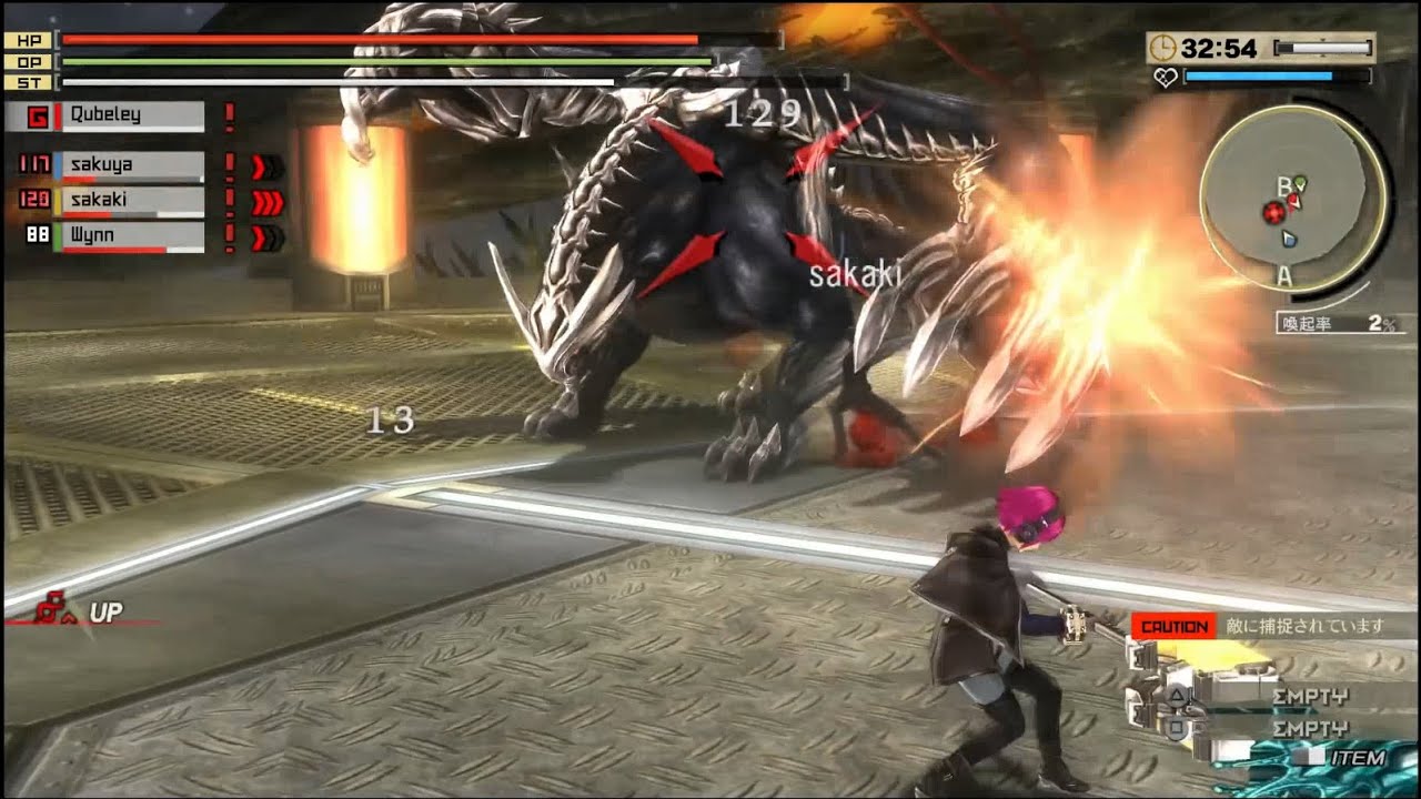 GE2:RB New Demo Boss (Chromgawain) Multiplayer Online Cross Play Gameplay - YouTube