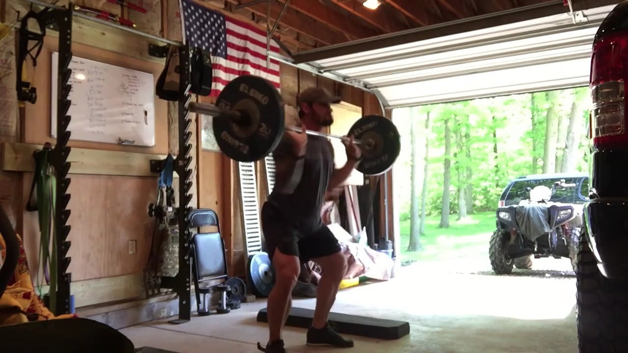 Hang Clean demonstration - YouTube