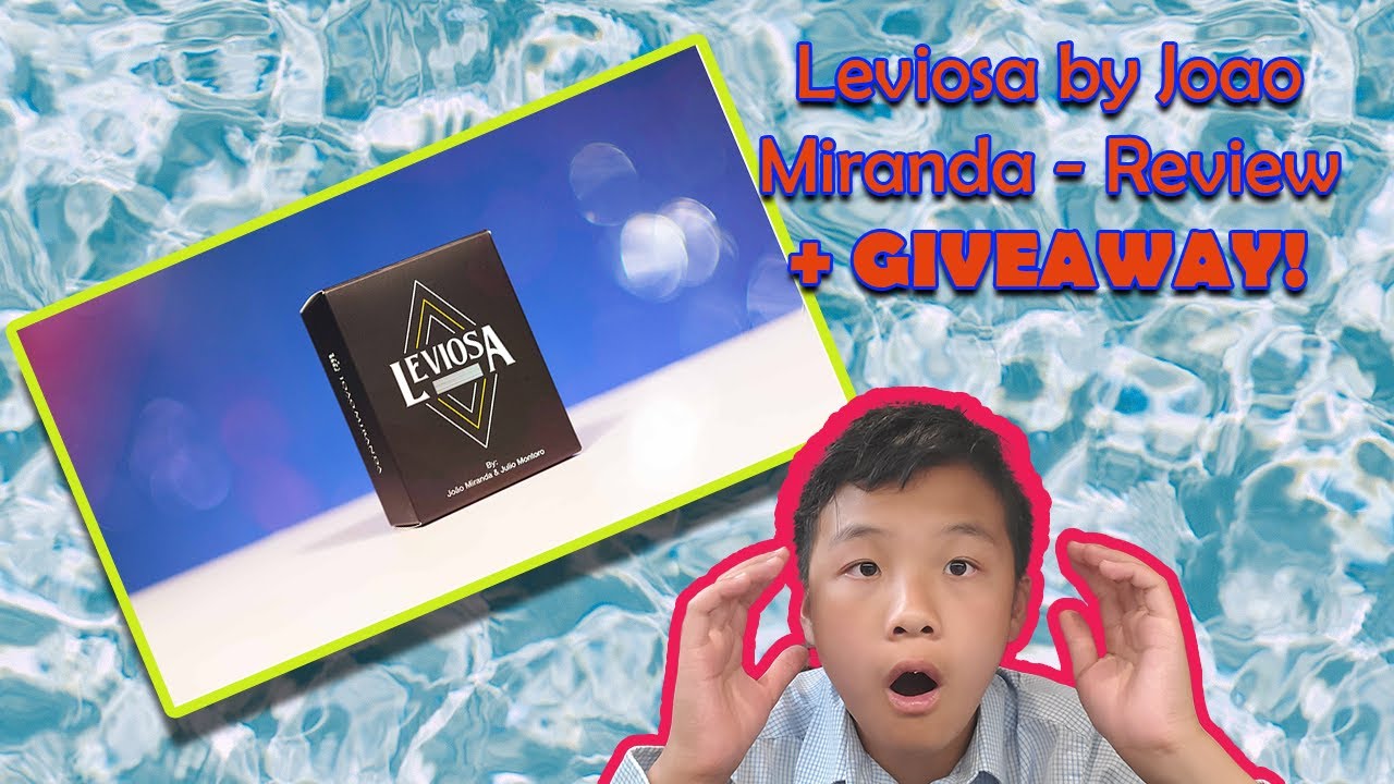 Magic Review + Giveaway - Leviosa by Joao Miranda - YouTube