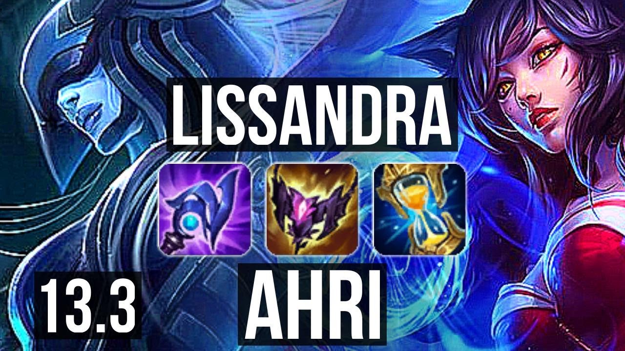 LISS vs AHRI (MID) | 700+ games, 3/2/8, 900K mastery | EUW Master | 13. ...