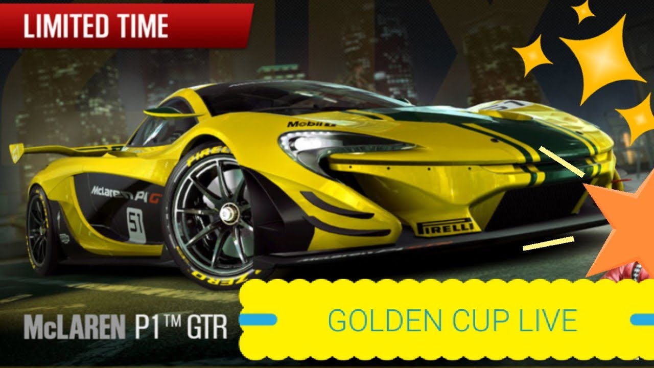 CSR Racing 2 McLAREN P1 GTR GOLDEN CUP LIVE - ALL RACES - YouTube