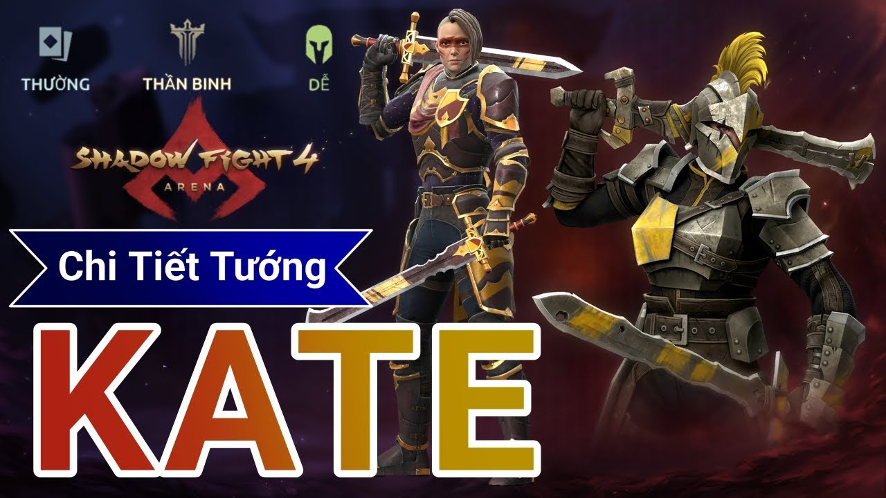 Những điều cần biết về Kate | Shadow Fight 4 Arena - YouTube