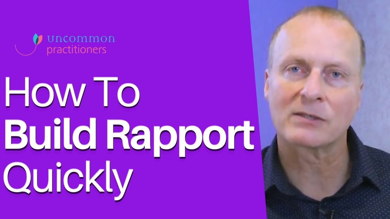 3 Quick Rapport Building Techniques - YouTube