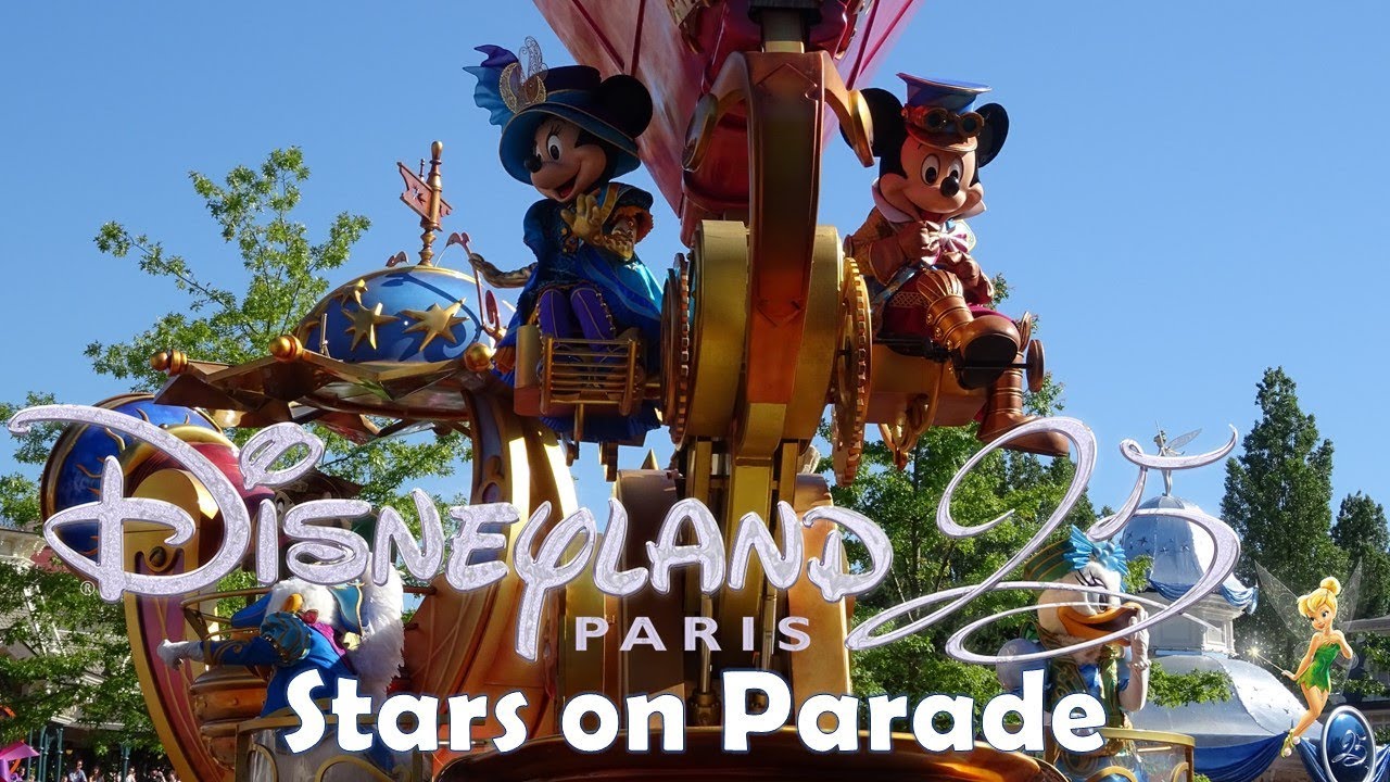 Disney Stars on Parade | Disneyland Paris 25th Anniversary Parade - YouTube