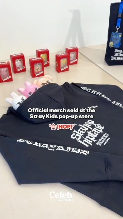 Merch sold at the Stray Kids ‘合 (HOP)’ POP-UP Store in Korea💦 # ...