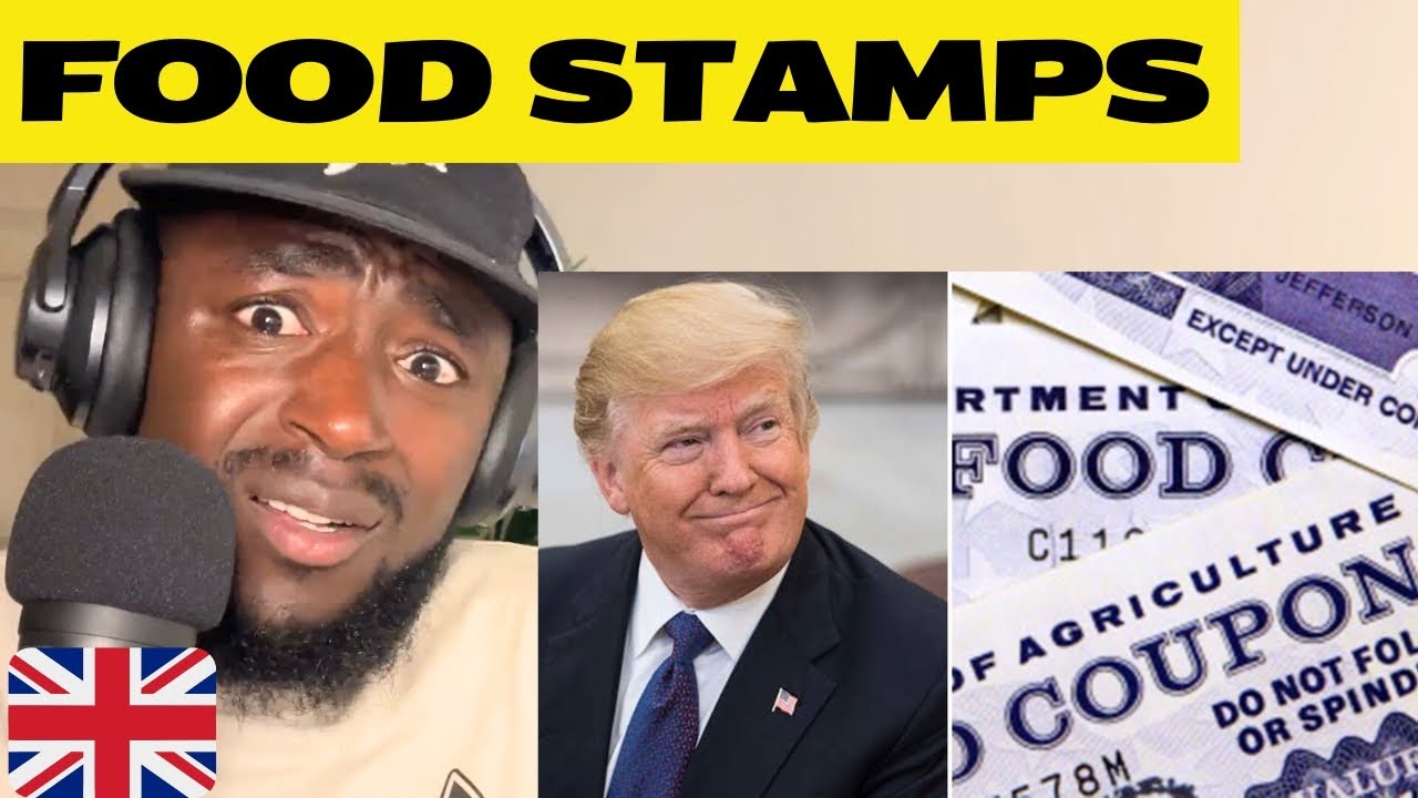FIRST TIME LEARNING ABOUT FOOD STAMPS (BRITISH REACTION) - YouTube