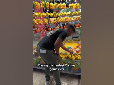 Hardest Carnival Game ever! #carnivalgames #rigged #shorts - YouTube