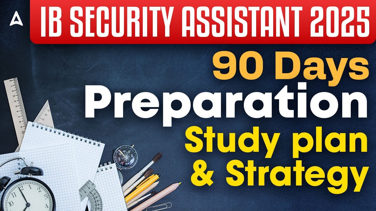 IB Security Assistant Tamil | IB SA 90 Days Preparation Strategy & Study Plan in tamil - YouTube