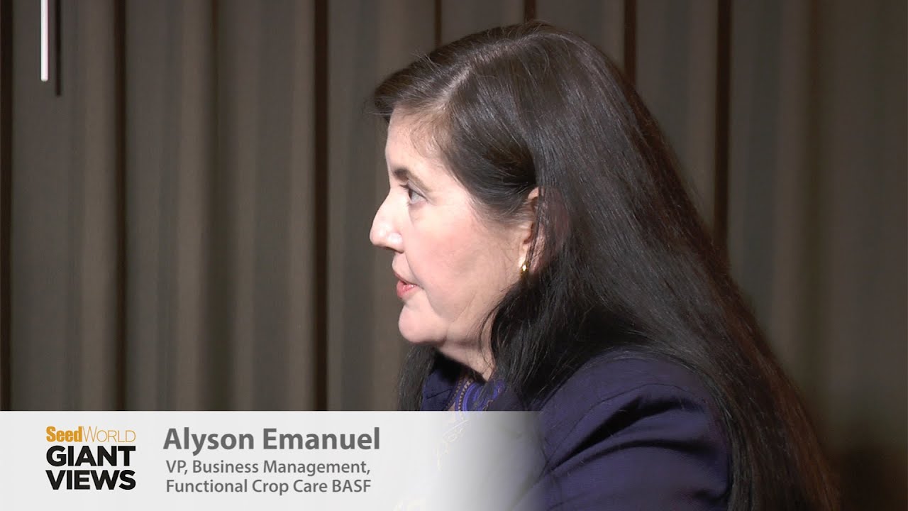 Alyson Emanuel (BASF) Biologicals, Sustainability, Acquisitions, Future ...