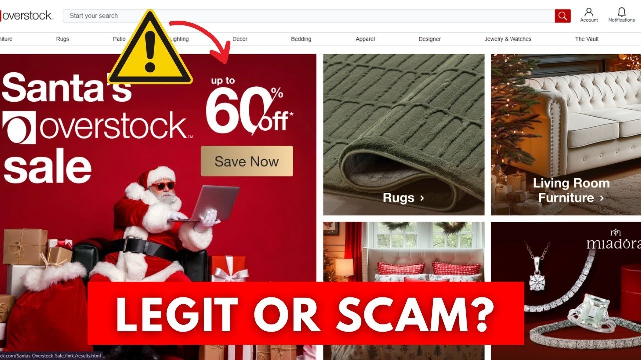 Overstock Review – SCAM or LEGIT?? - YouTube