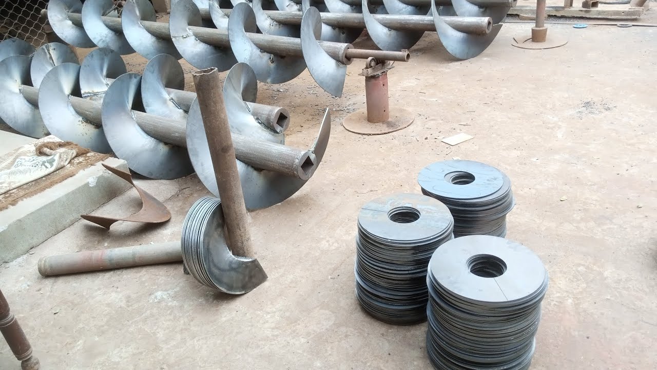Perfect Screw Flight Bending By Prince Engineering Works Gujranwala ...