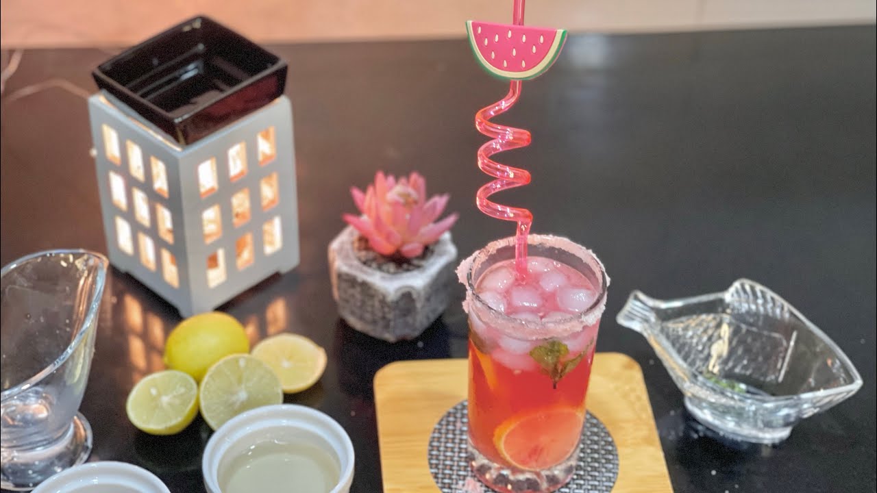 BARBIE MOCKTAIL | 5 MINUTES EASY DRINK | FRIZZY SUMMER DRINK | FRUIT ...