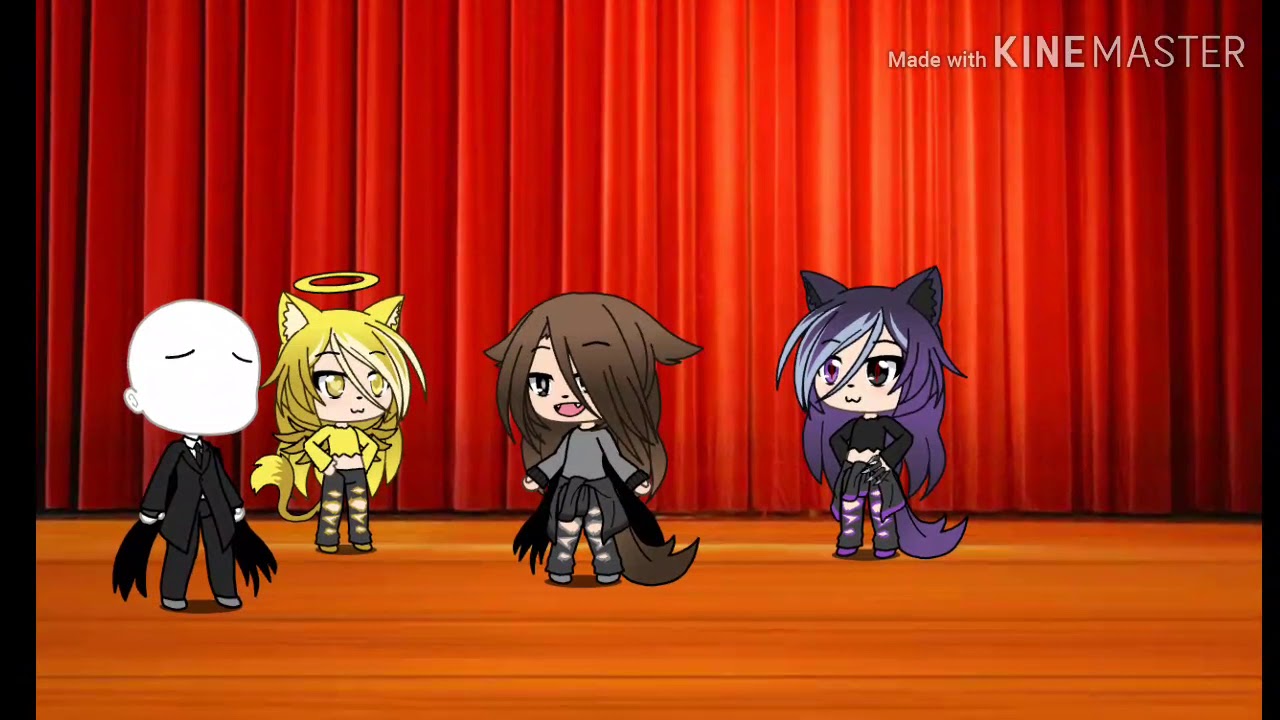 Gacha life singing battle *Flashing lights * part 1 - YouTube