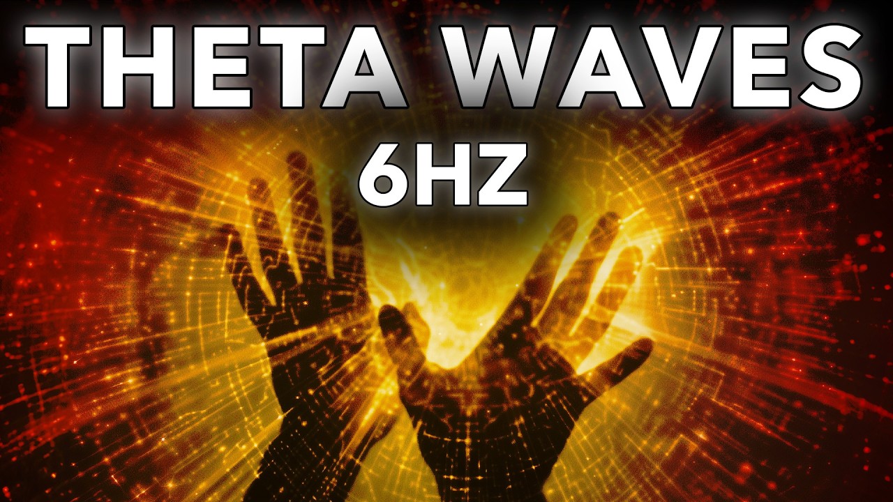 theta waves 6Hz to IMPROVE SLEEP & creativity binaural beats music ...