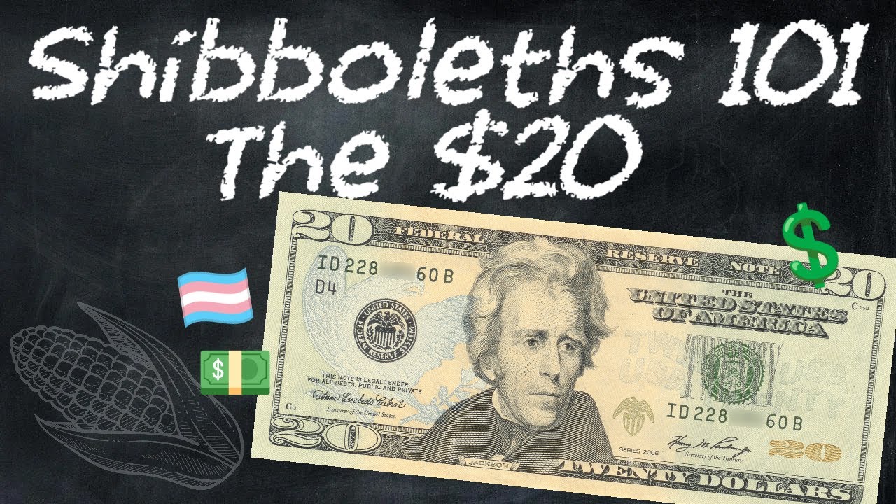 Shibboleths 101: The $20 - YouTube