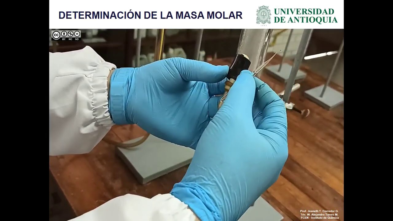 Determinación de la masa molar - Método de Viktor Meyer - YouTube