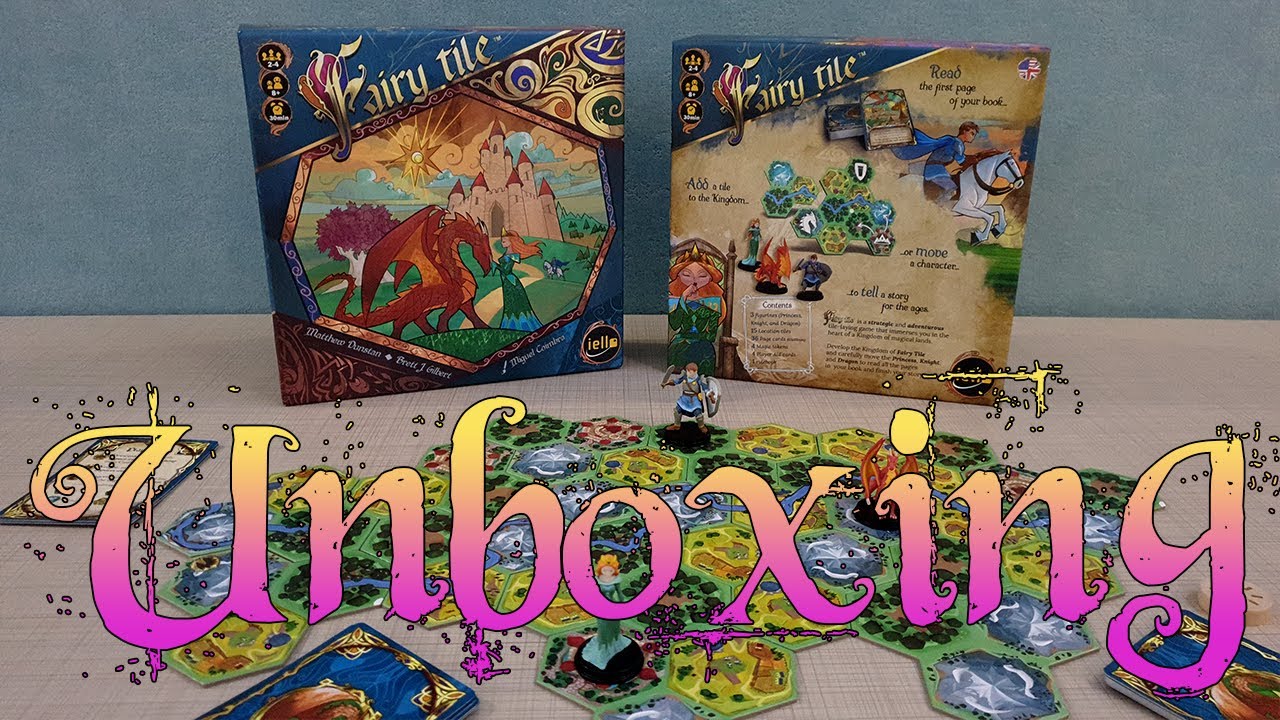 Fairy Tile - Kutu Oyunu Açılımı Falan - ASMR Board Game Unboxing - YouTube