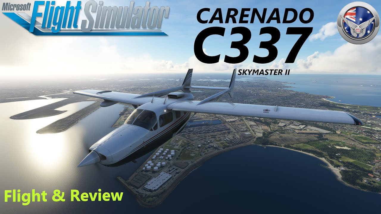 Cessna C337 Skymaster II by Carenado - Flight/Review - Microsoft Flight ...