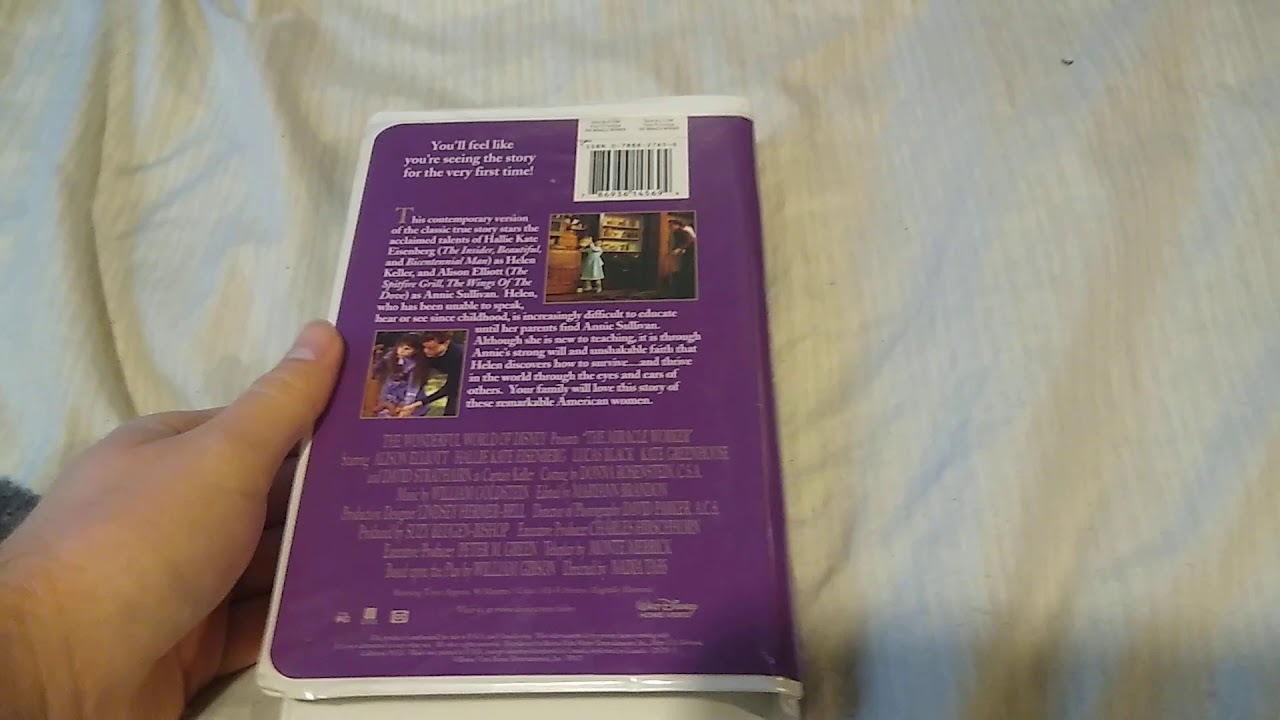 The Miracle Worker (2000): VHS Review - YouTube