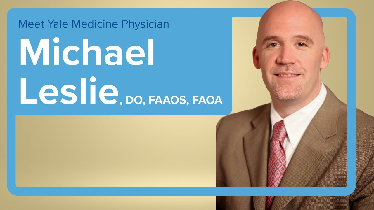 Meet Orthopedic Surgeon Michael Leslie, DO - YouTube