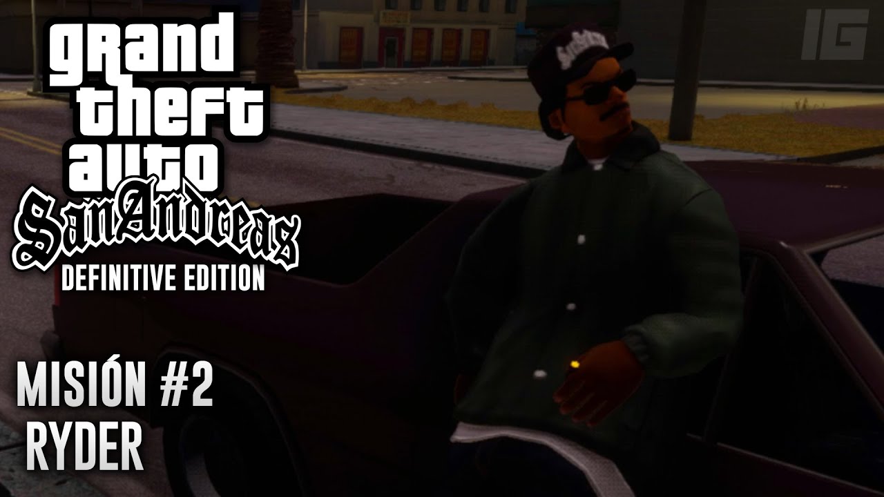 GTA San Andreas Definitive Edition - Misión #2 - Ryder - YouTube