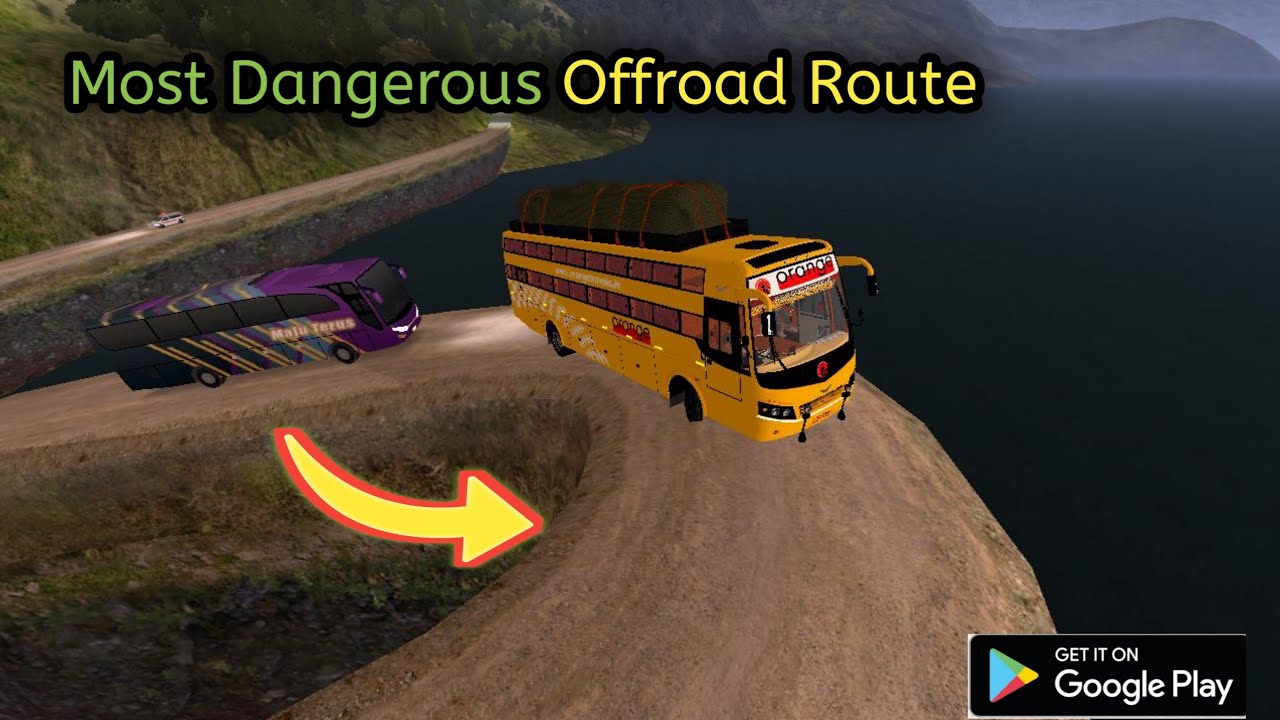 Bus Driving In Most Dangerous Offroad _ Bus Simulator Indonesia New Bus ...