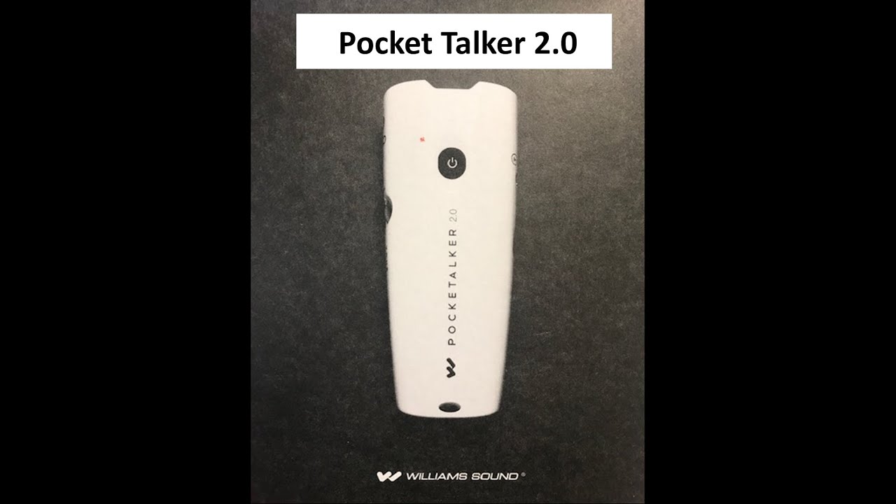 Pocket Talker 2 0 Personal Listening Device - YouTube