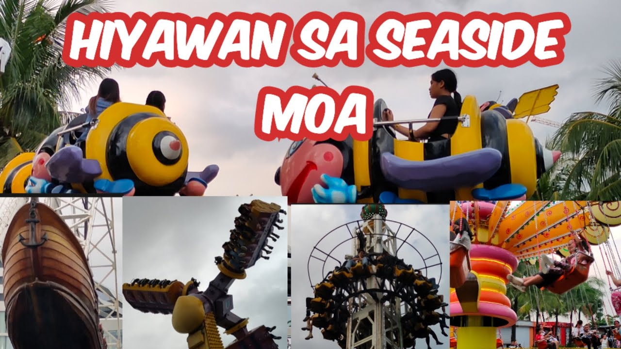 moa seaside hiyawan sa mga rides. #ytviral #trending #moa #rides # ...