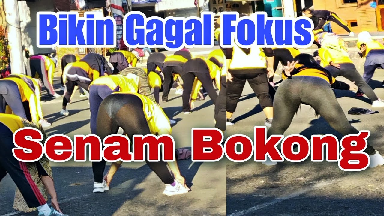 Senam Aerobic Pagi Bikin Gagal Fokus - YouTube