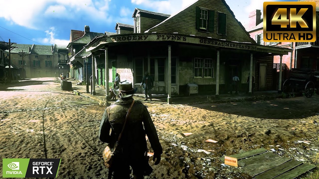 Red Dead Redemption 2 4k 60fps RTX 4070 Ti i9-12900KF Ultra Max ...