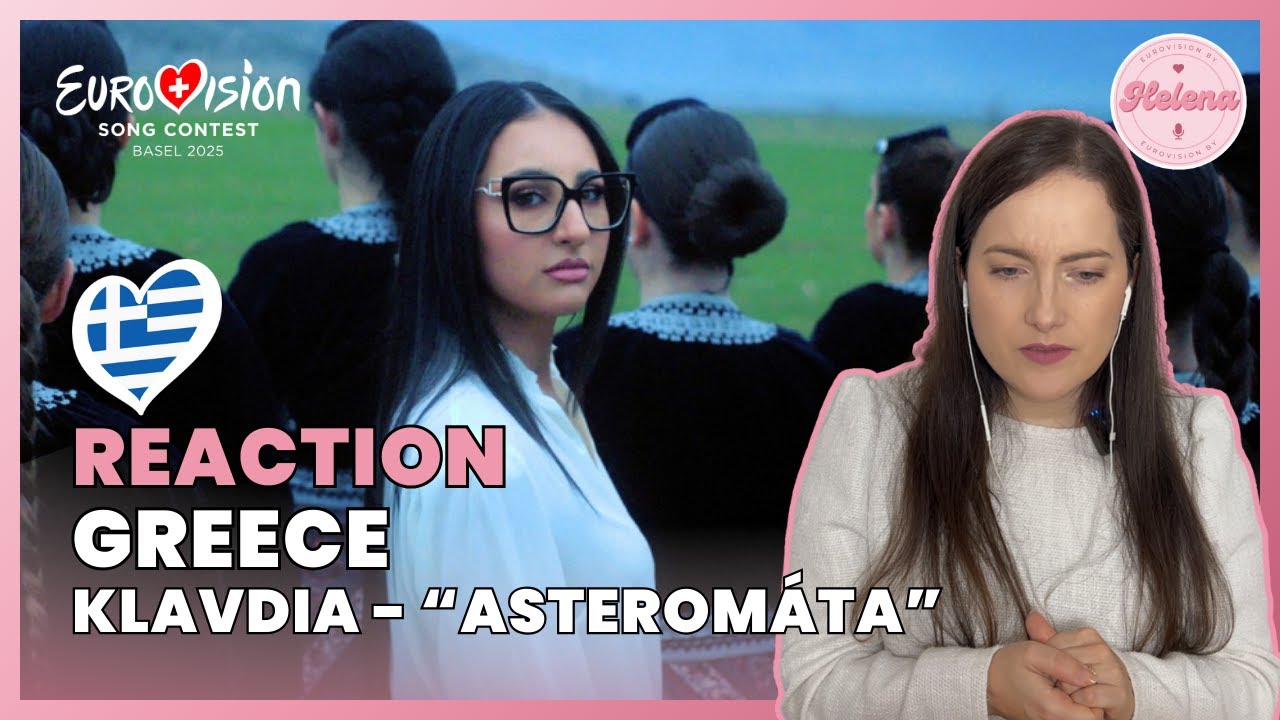 KLAVDIA - ASTEROMÁTA | GREECE EUROVISION 2025 REACTION #esc2025 # ...