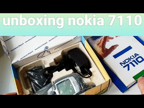 NOKIA 7110 Unboxing Retro Phone 1999-2000
