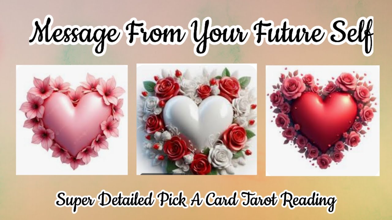 PICK A CARD - MESSAGE FROM YOUR FUTURE SELF 🤫🤔🧐*CHANNELED LETTER* - YouTube