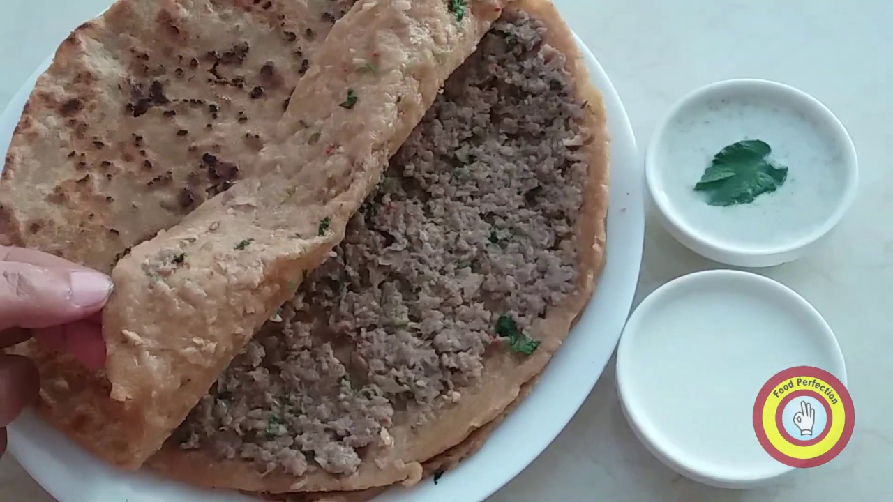 Paratha recipe | Breakfast recipe | Quick and easy recipe | Keema ...