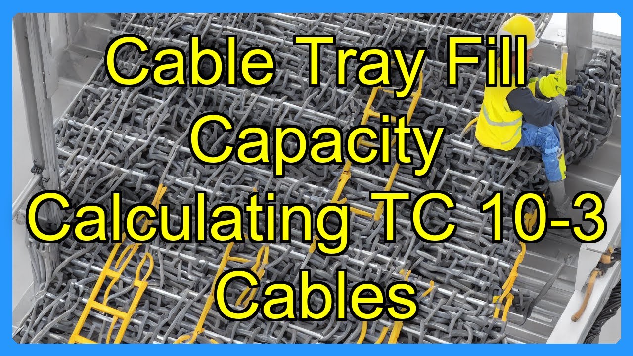 Cable Tray Fill Capacity Calculating TC 10-3 Cables - YouTube