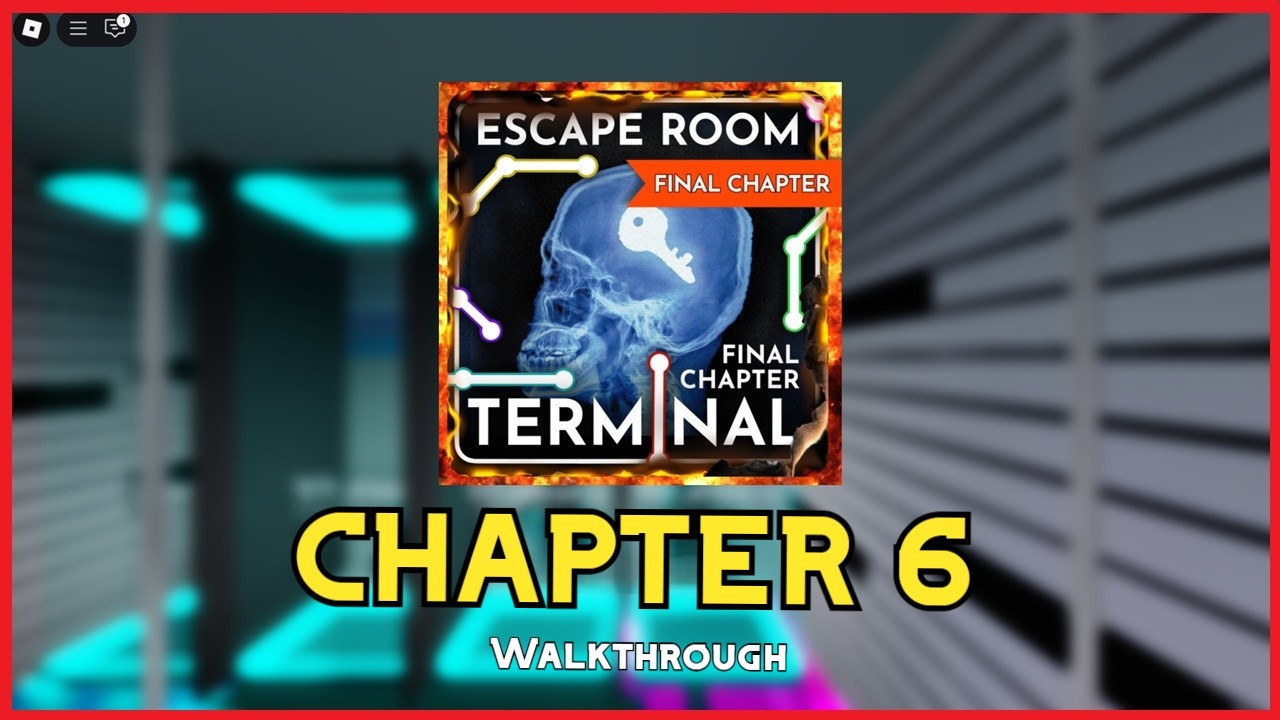 Roblox TERMINAL ESCAPE ROOM CHAPTER 6 Walkthrough [Revolution] - YouTube