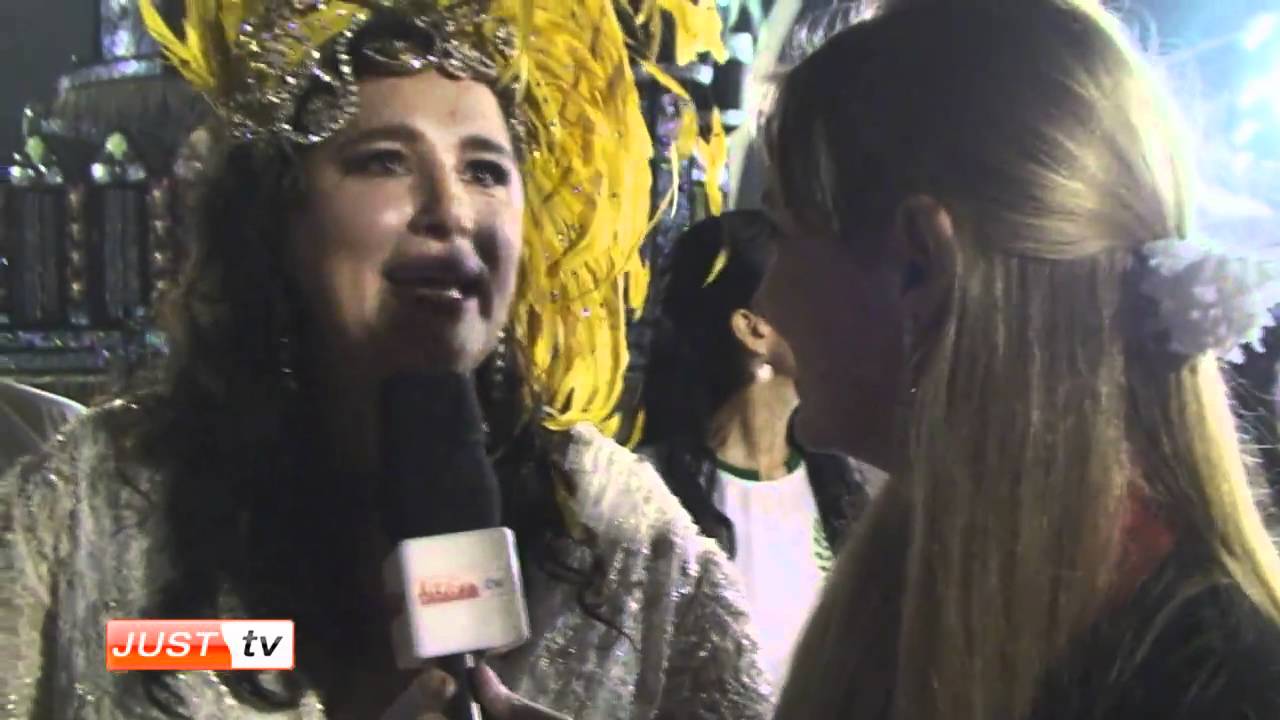 Lílian Taranto - Esposa do humorista Renato Aragão na Escola de Samba X ...
