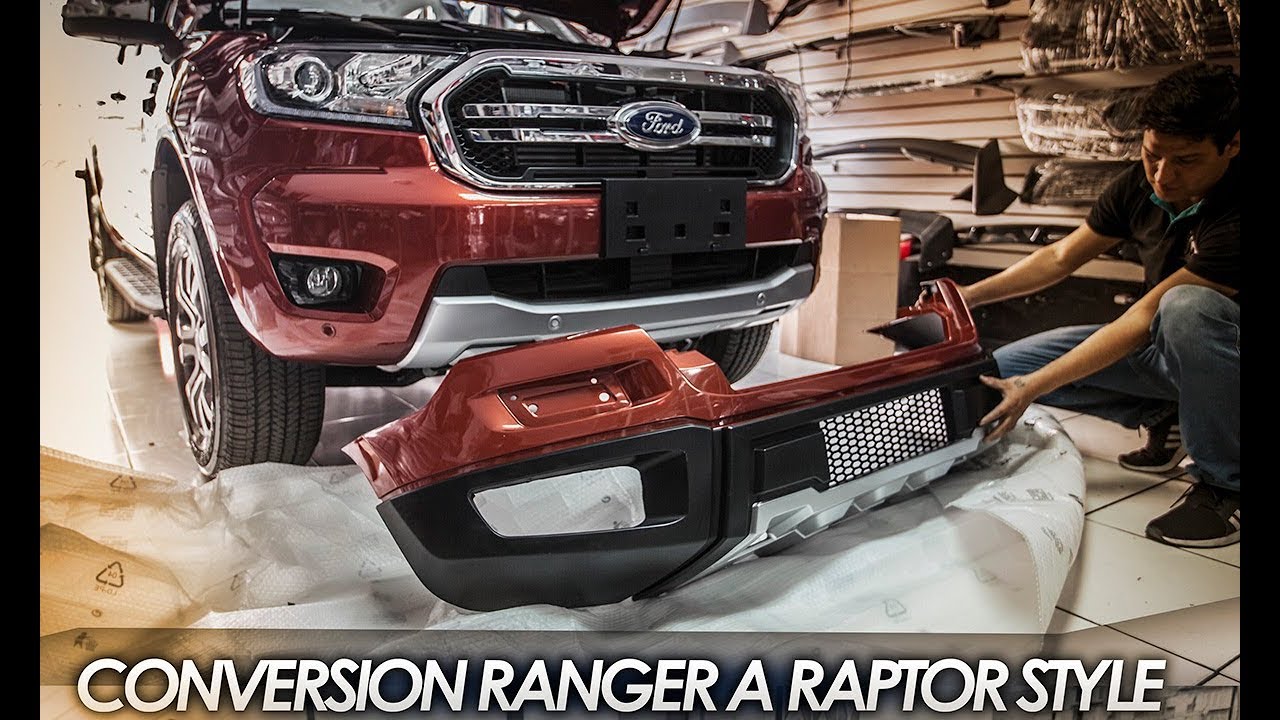 FORD RANGER RAPTOR WIDEBODY ( RANGER T8 CONVERT TO RAPTOR ) - YouTube