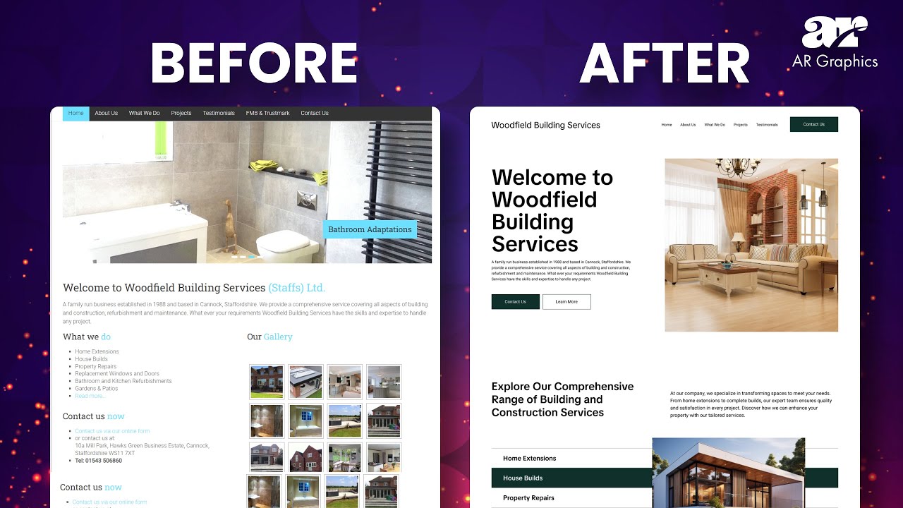 Website Redesign | Complete Overhaul - YouTube