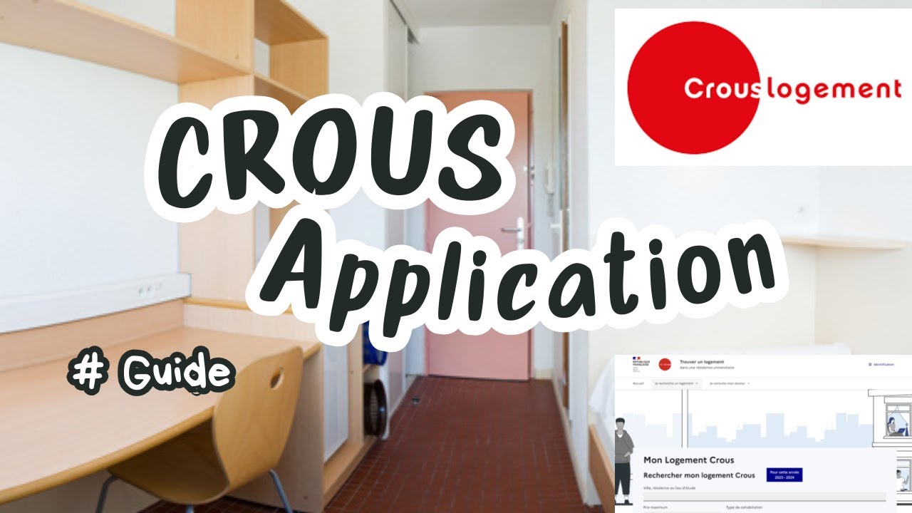How to apply for CROUS accommodation in France - YouTube