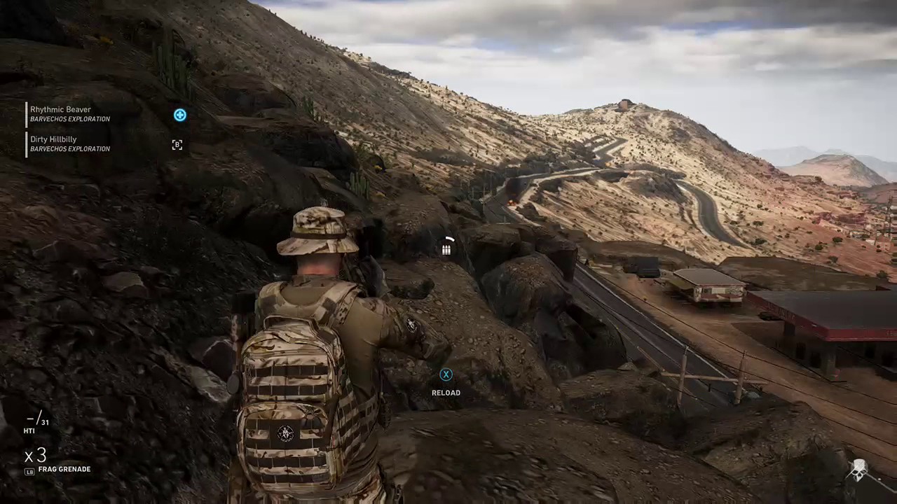 Ghost Recon Wildlands - .50cal HTI doing work. - YouTube