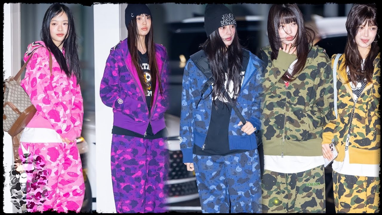 NewJeans X Bape Edit 🧪 - YouTube