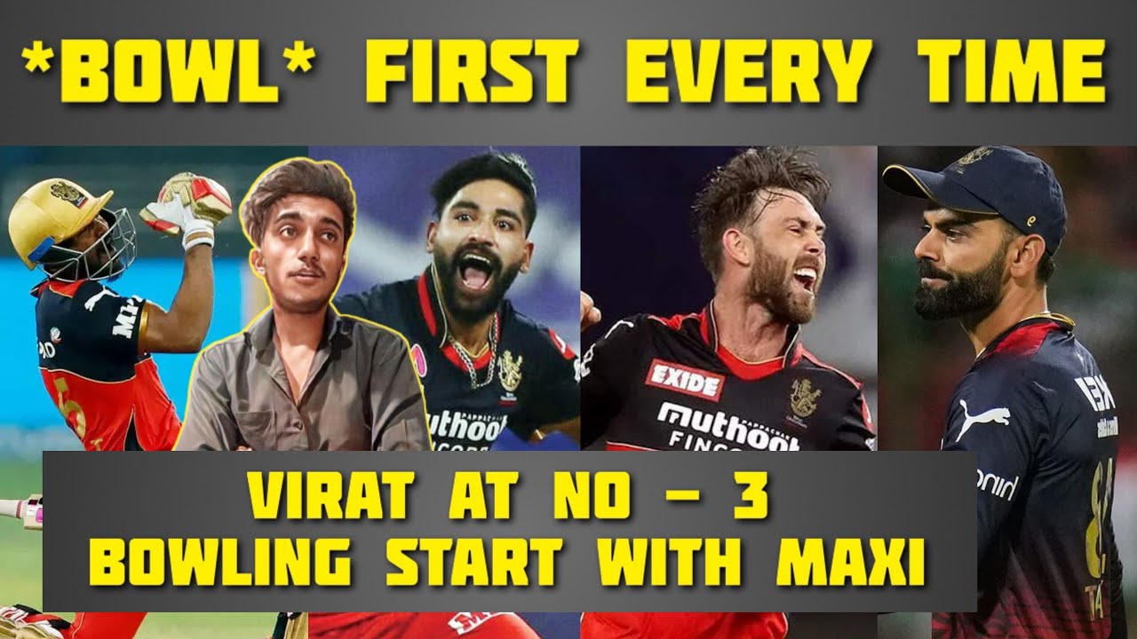 Toss Jito Bowling Karo | RCB Game Plan | RCB Game Plan IPL 2024 | RCB ...