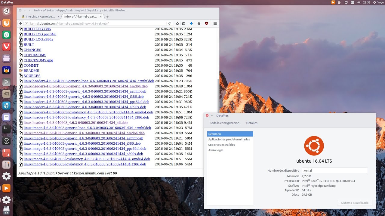Cómo actualizar el Kernel en Ubuntu desde el kernel-ppa mainline (Linux ...