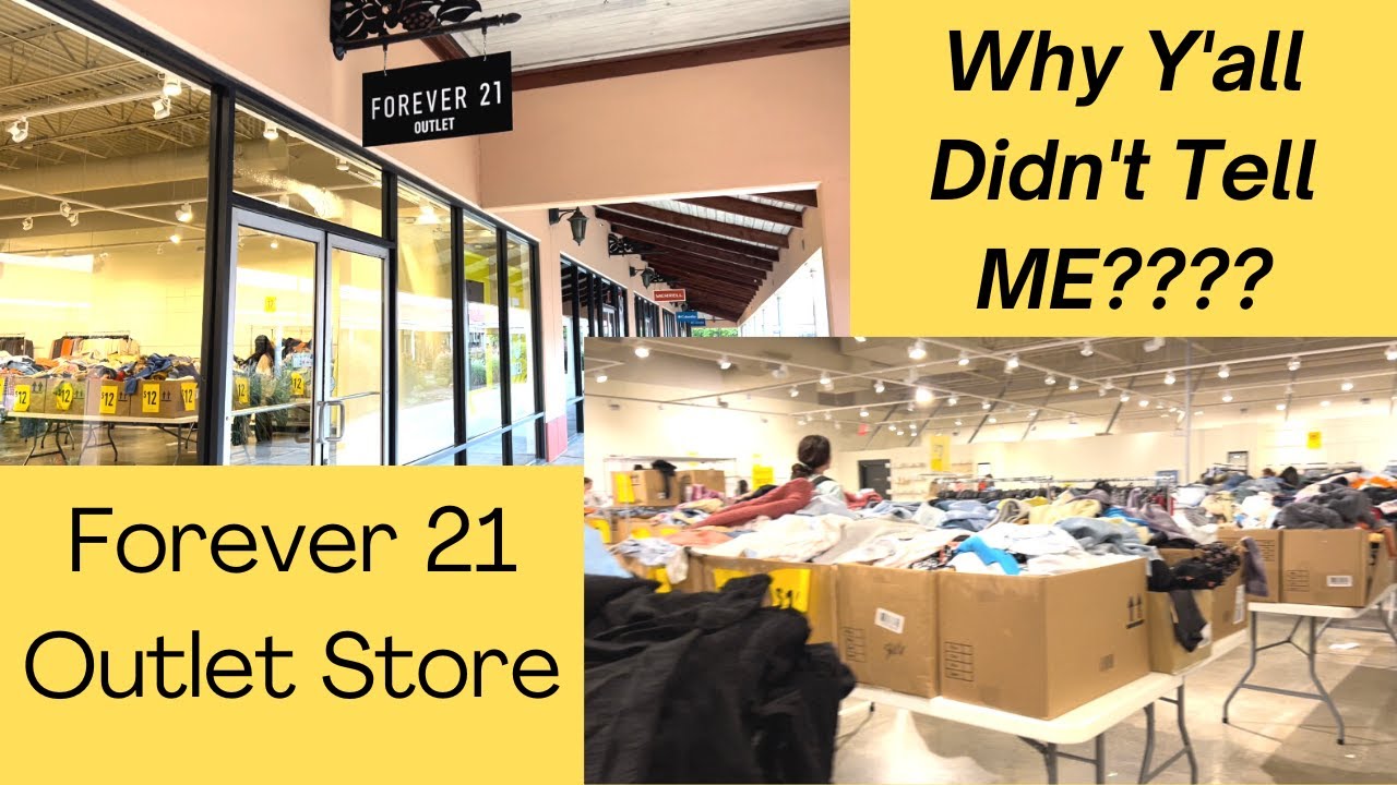 DITL Vlog: Going To Forever 21 Outlet Store - YouTube