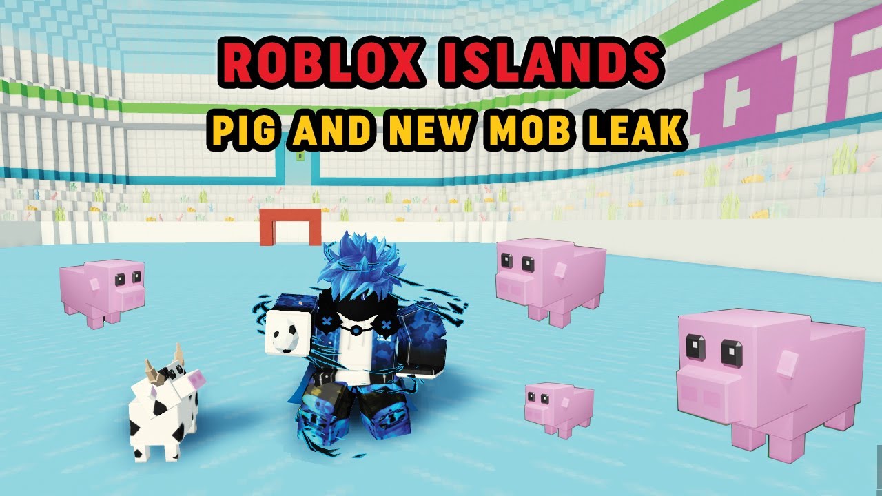 🐷 ROBLOX ISLANDS 🐷 ANIMAL UPDATE LEAK. PIG, NEW GOLEM MOB BOSS ...