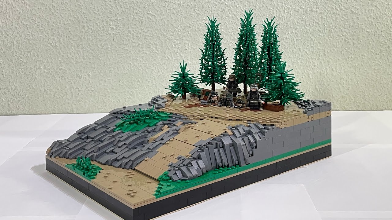 TIMELAPSE: LEGO WW2 Moc - German 4th Army in Orscha: October 1943 ...