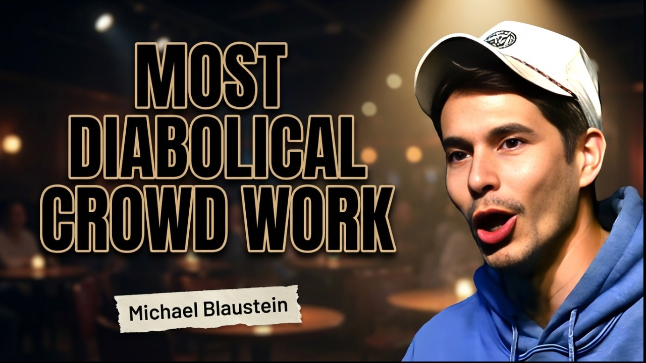 Michael Blaustein's Most DIABOLICAL Crowd Work Comedy Moments! - YouTube
